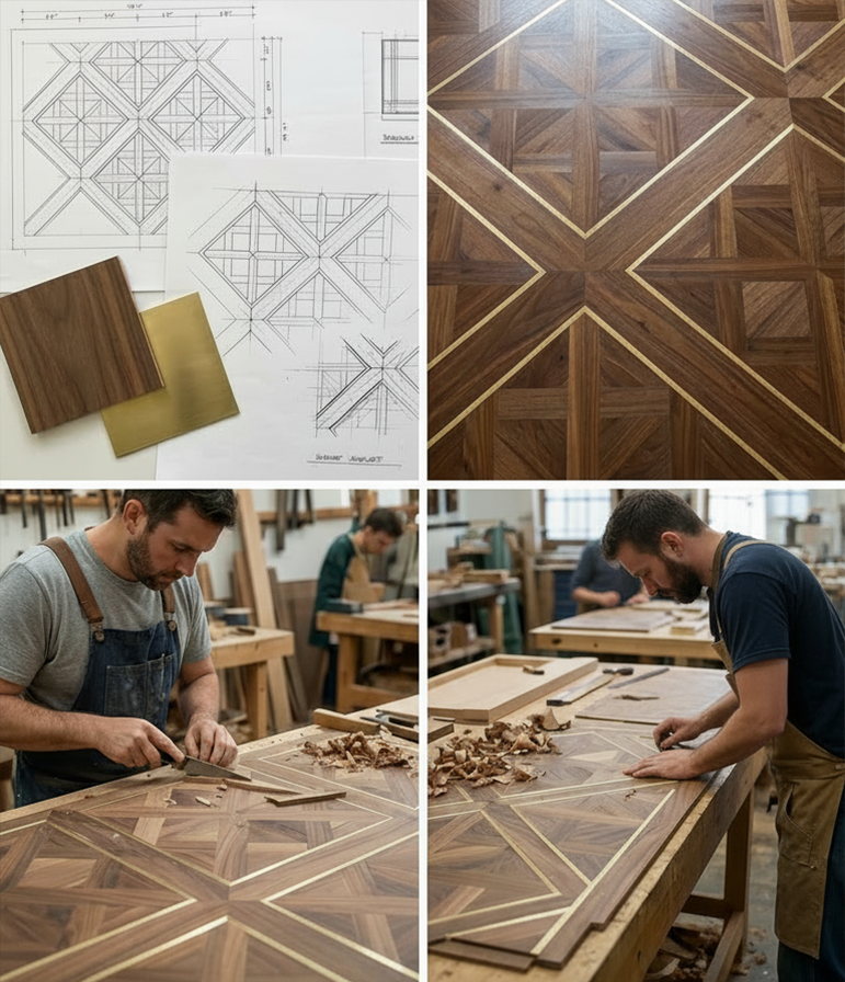 Bespoke Parquet Flooring – Sonic House